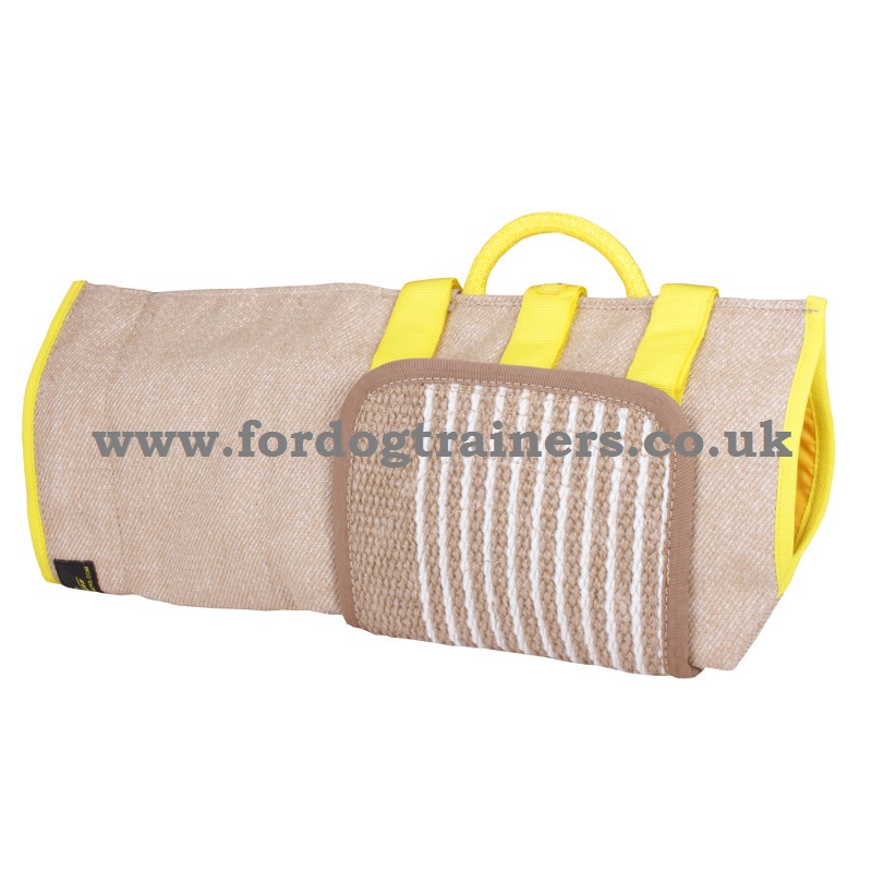 Jute Bite Sleeve Cover+Extra Pad | Schutzhund Bite Sleeve - £37.40