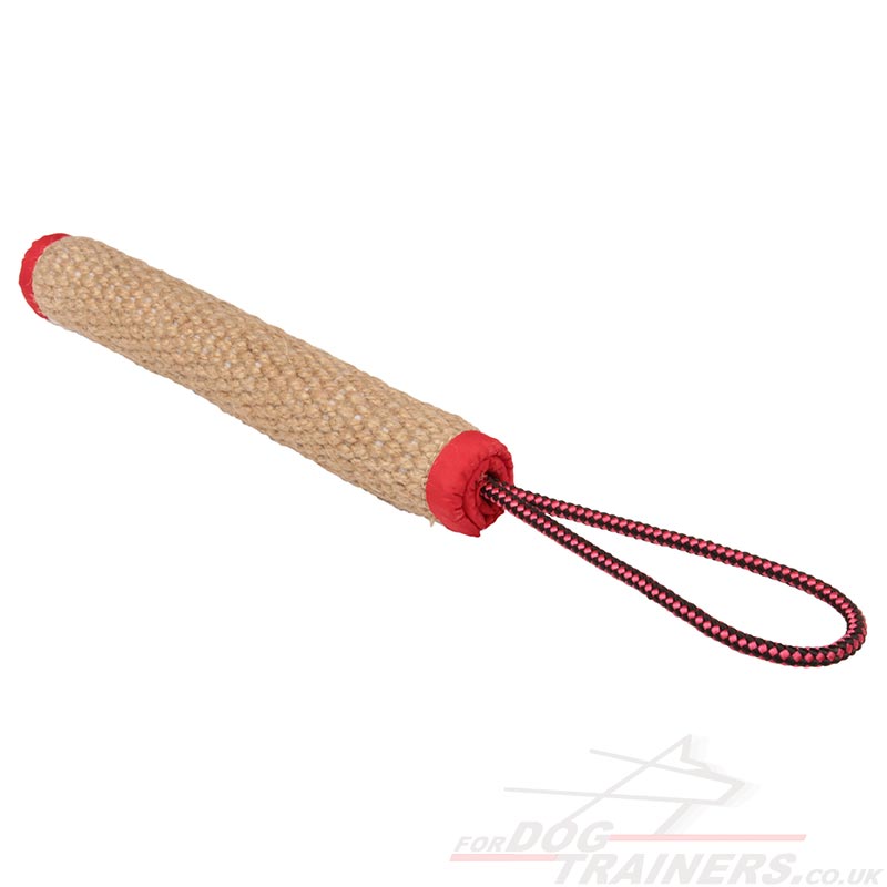 Tough Dog Toy with Handle | Dog Training Tug of Jute - £16.83