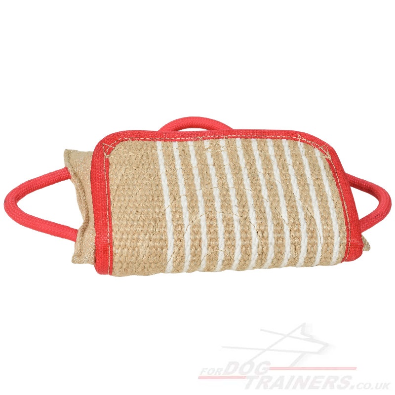 Dog Bite Training Pad, 3 Handles | Jute Pad for Pro Dog Training