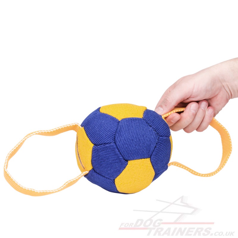 Dog Bite Tug | Soccer Ball with Handles Dog Toy - £34.99